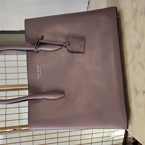kate spade | Bags | Kate Spade Lavender Eva Breezy Flora Medium Satchel ...